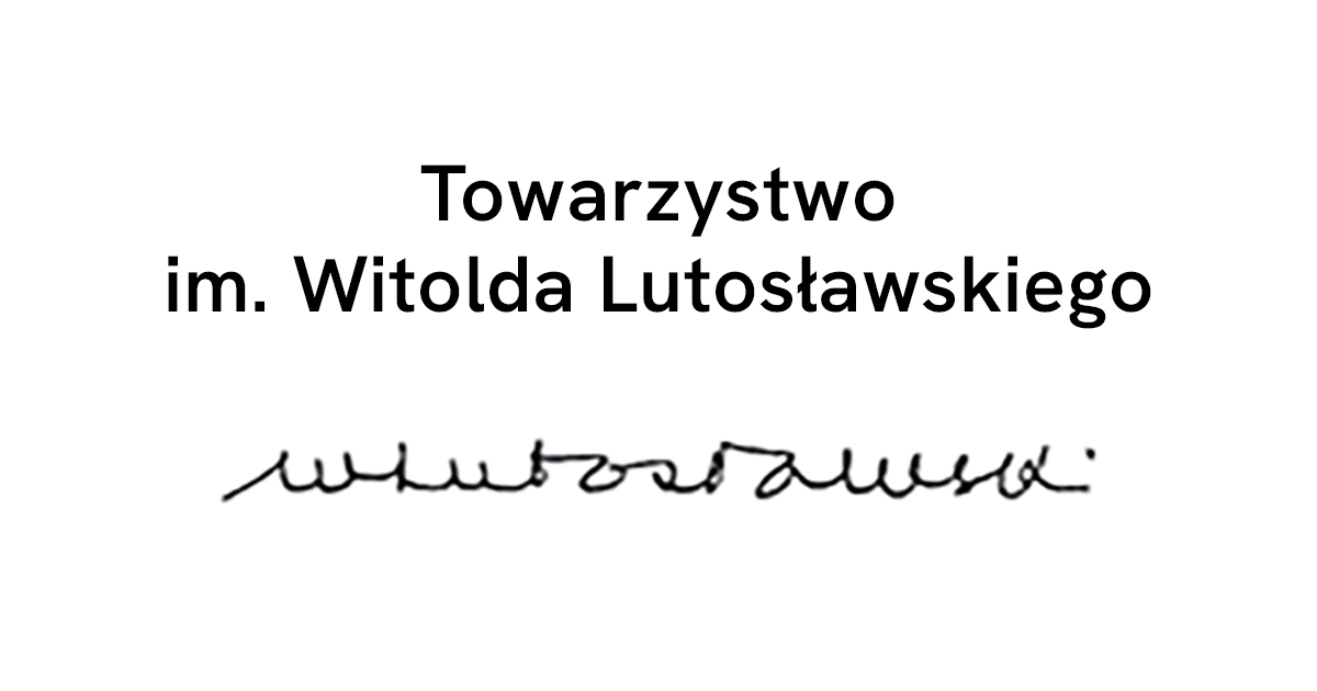 Introduction - The Witold Lutosławski Society